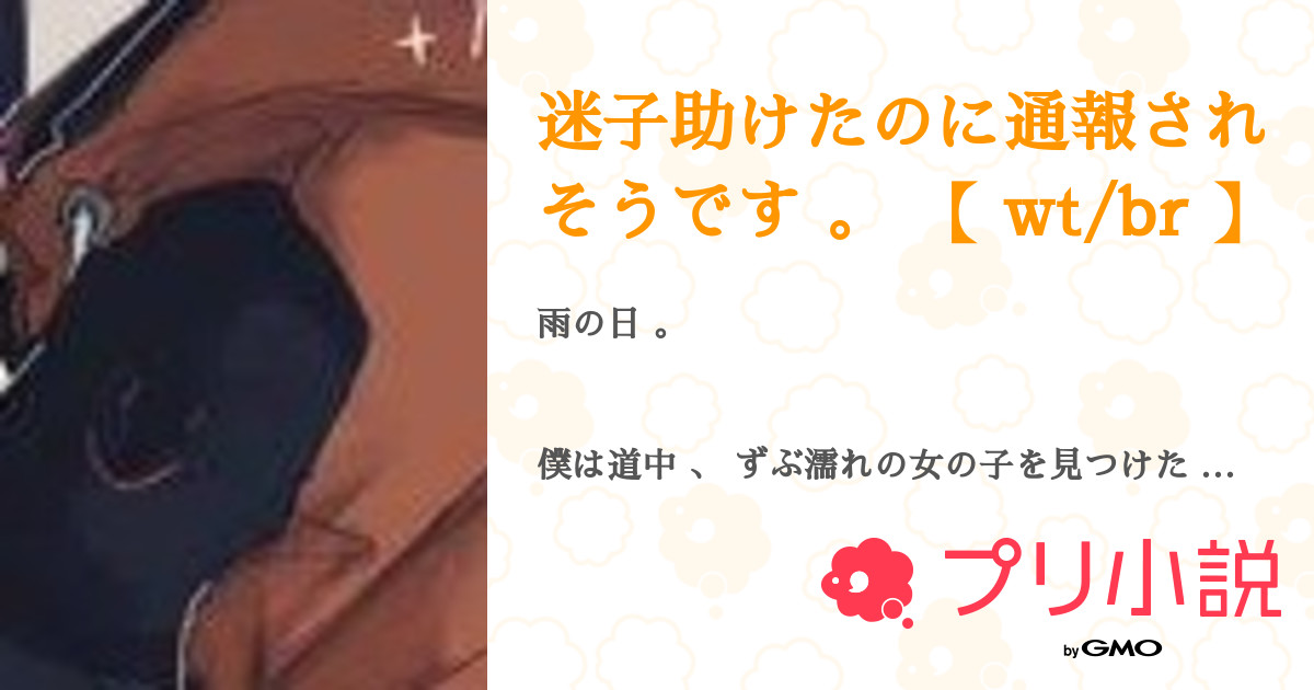 迷子助けたのに通報されそうです 。 【️ wt/br 】 - 全9話 【連載中】（drink🥤𓈒𓂂𓏸 @ 低浮上さんの小説） | 無料スマホ夢小説ならプリ小説 byGMO